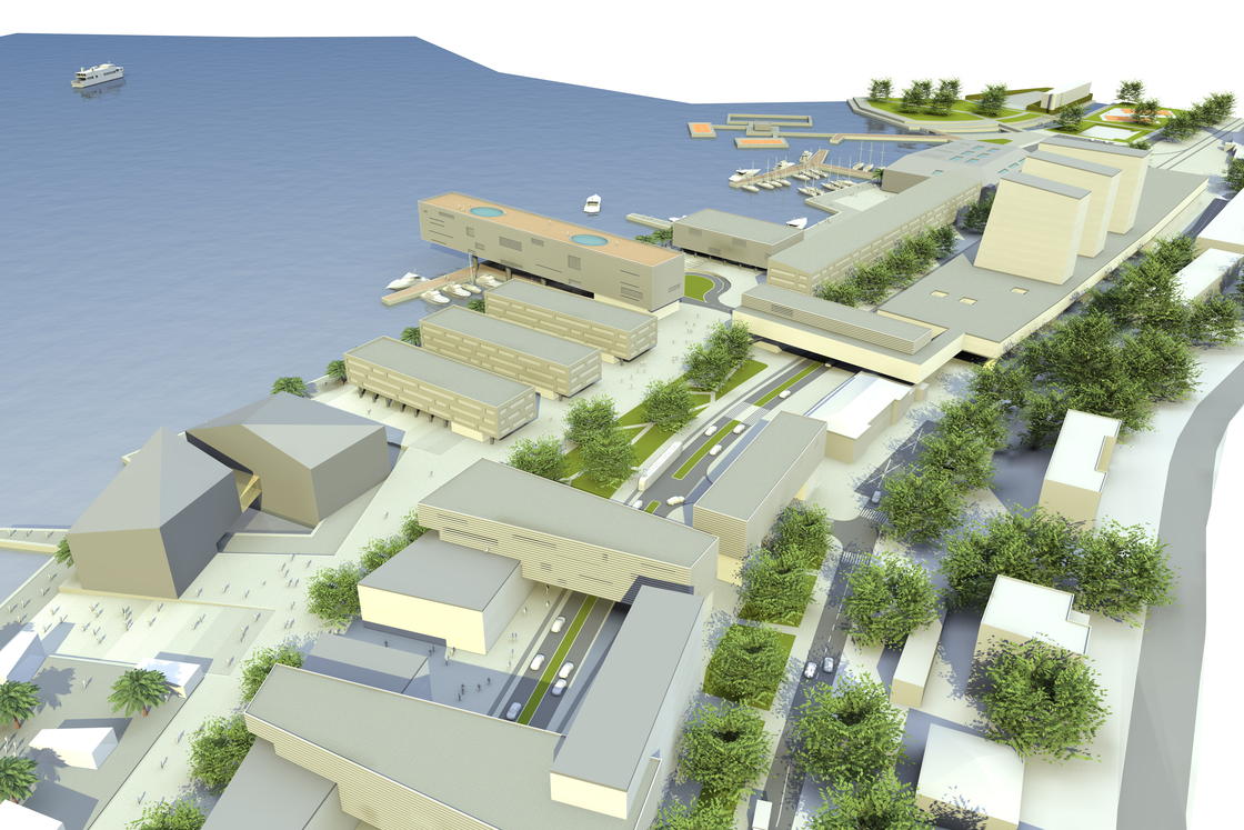 Pulska riva - Aga d.o.o. :: Arhitektonsko-građevinski atelje, Rijeka